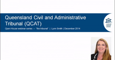 QCAT - "The tribunal" with QCAT guest speaker | Residential Tenancies Authority
