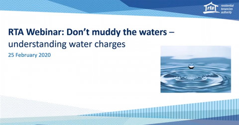 Don't muddy the waters – understanding water charges | Residential ...