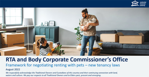 RTA and BCCM Webinar: October 2022 rental law changes - Renting with ...